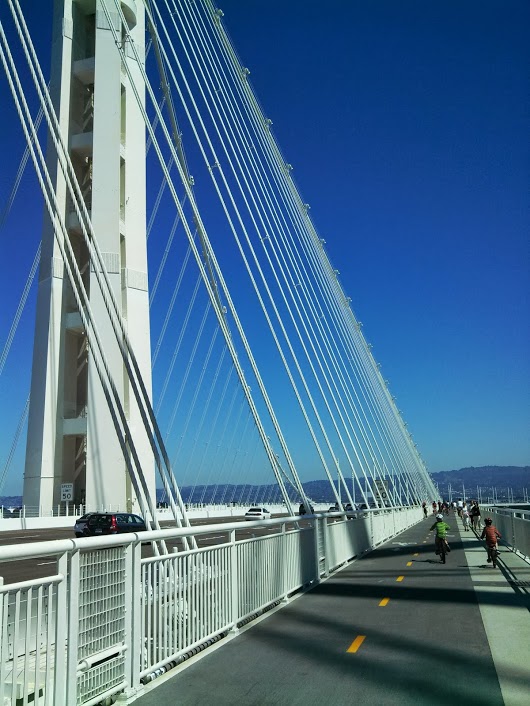 Biking with East Bay kids on the Bay Bridge - 510 Families