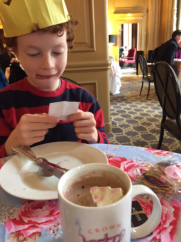 Holiday Tea at the Sir Francis Drake Hotel - 510 Families