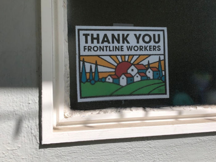 Thank You to Essential Workers with Printable Sign - 510 Families