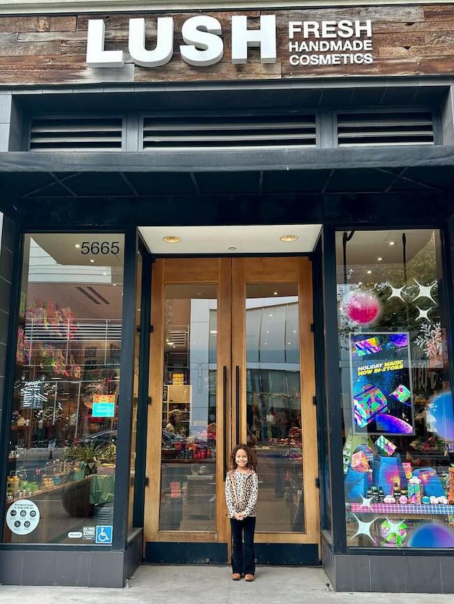 Birthday Party Place: Lush Handmade Cosmetics - 510 Families